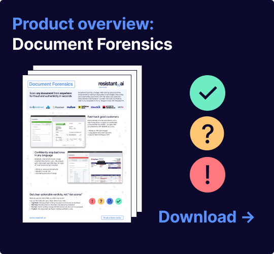 Understanding document fraud: types, techniques, and detection